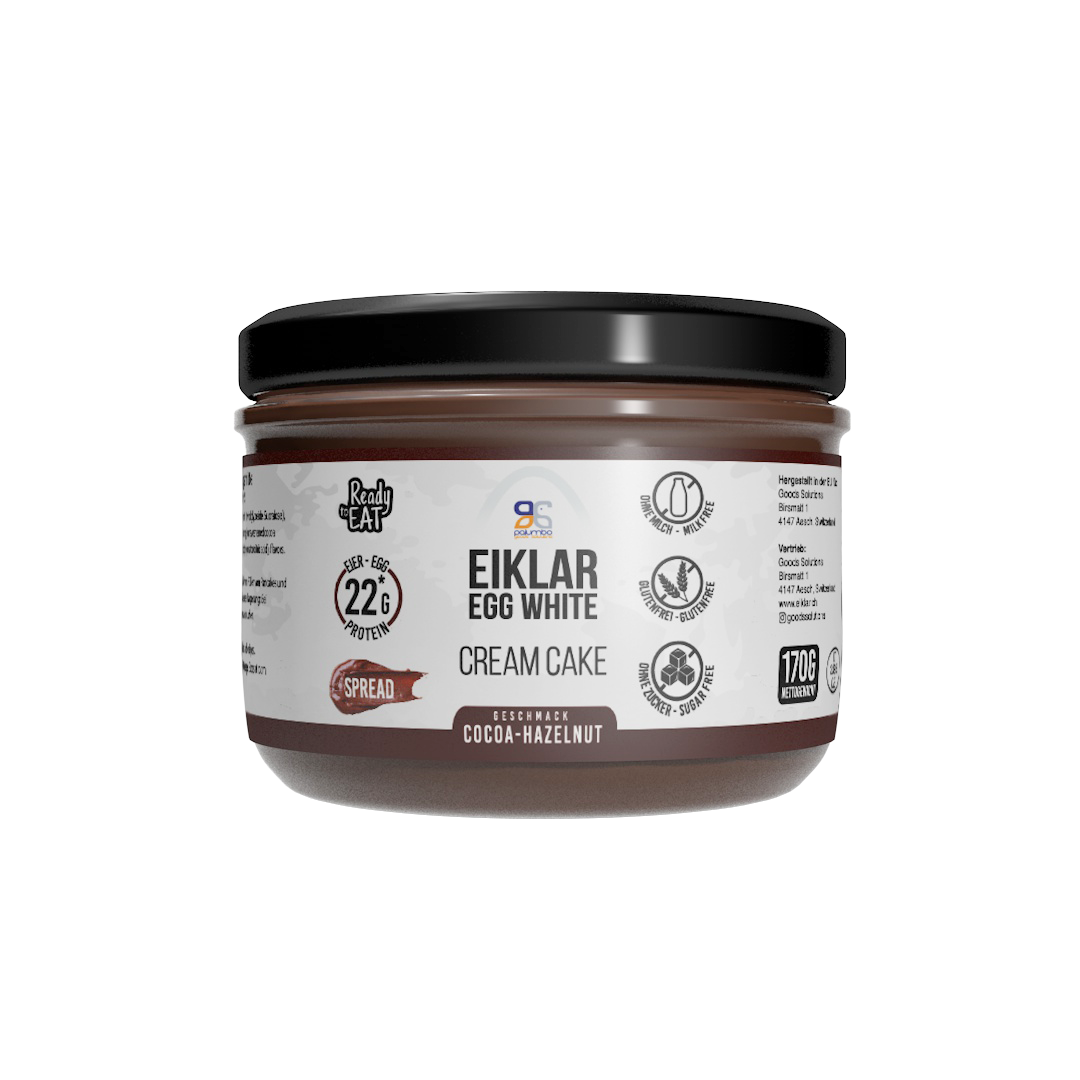 Eiklar Creme Cake - Cacao & Haselnuss – Goods Solutions | Eiklar.ch
